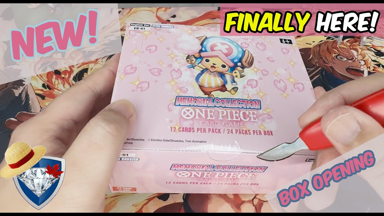 Lets get to the Chopper! - Booster Box Opening | One Piece Card Game ...