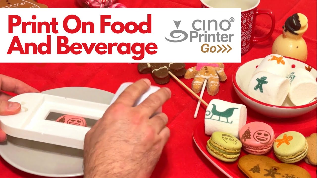 🎄🚀 CINO PRINTER GO - Portable Printer for Food and Beverage - YouTube