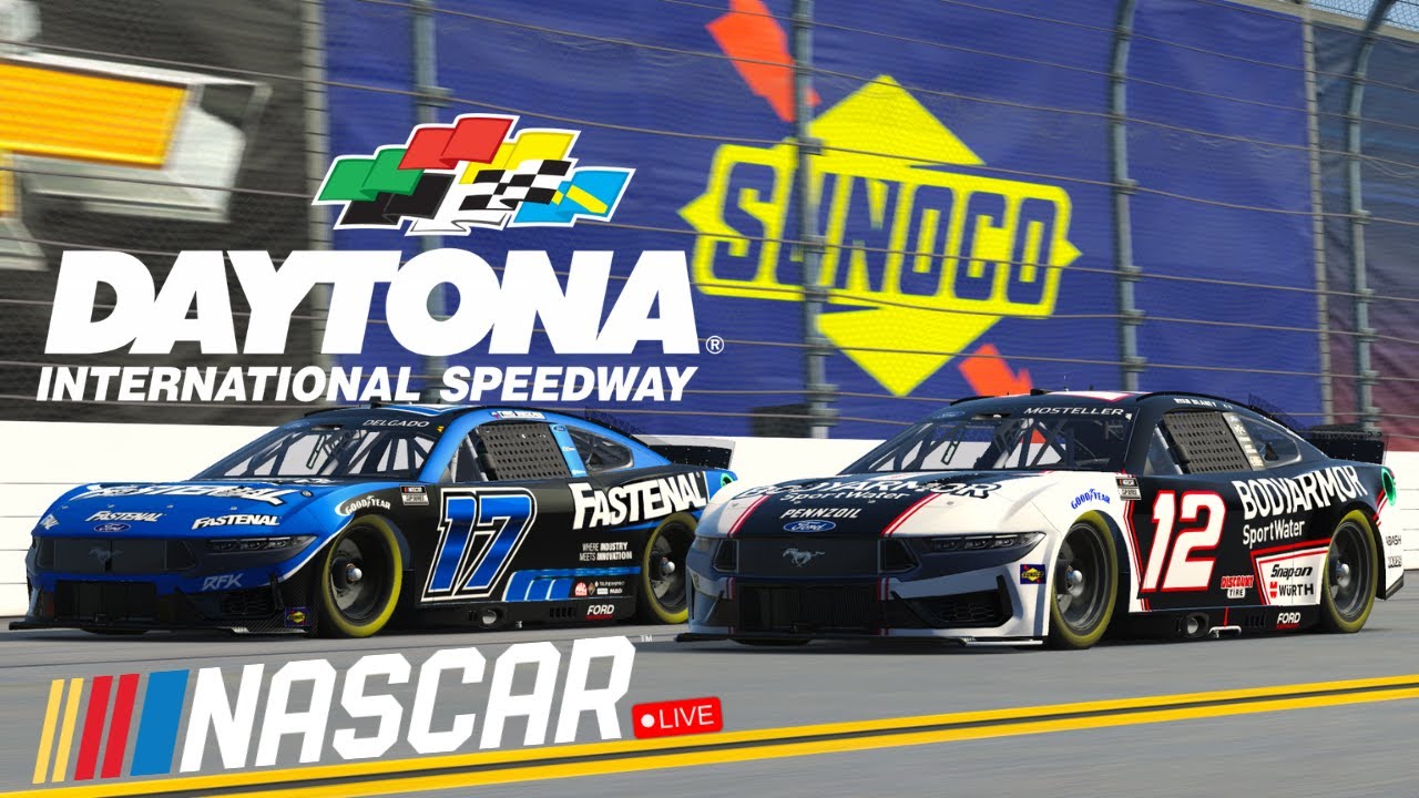DAYTONA LIVE | NASCAR Cup Series iRacing - YouTube