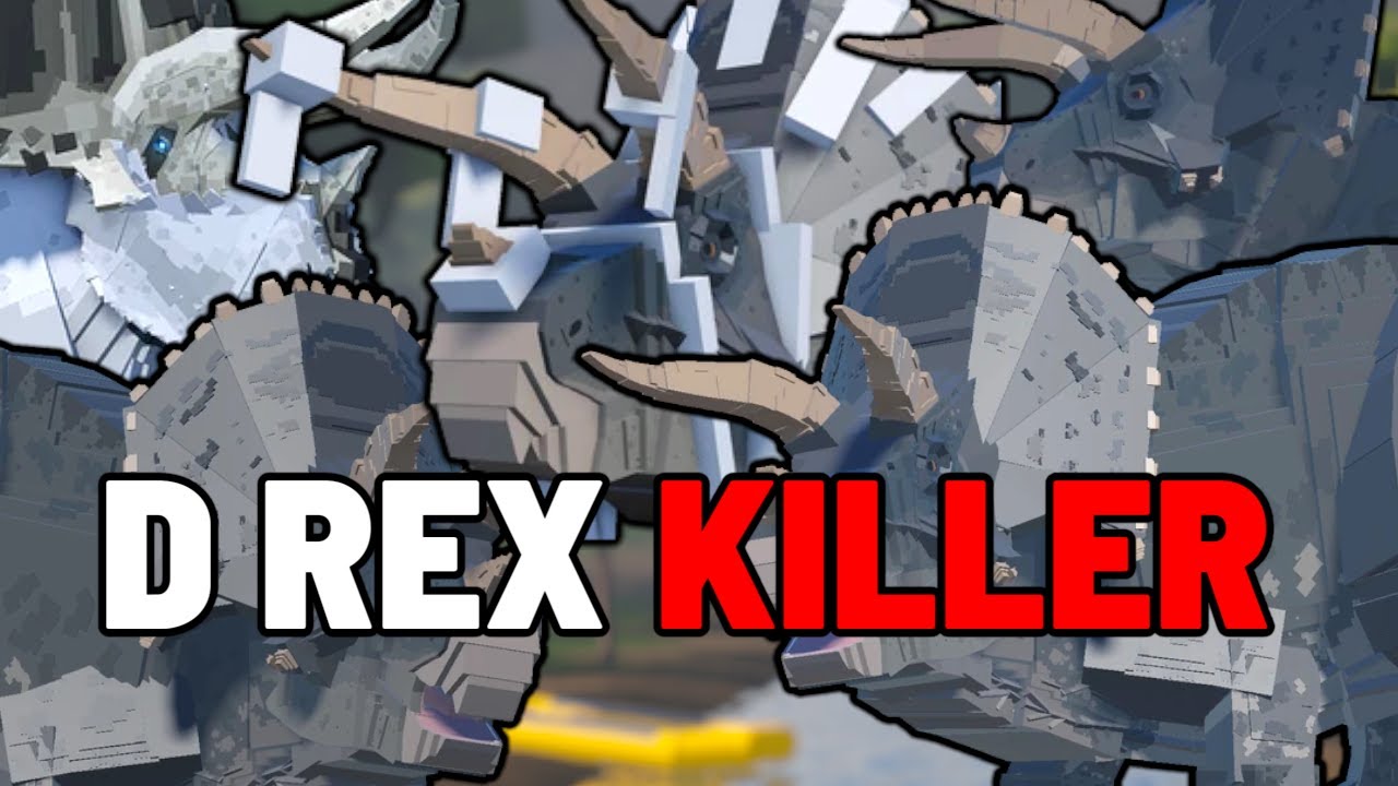 THE *BEST* D REX KILLER IN JURASSIC BLOCKY(OVERPOWERED).. - YouTube