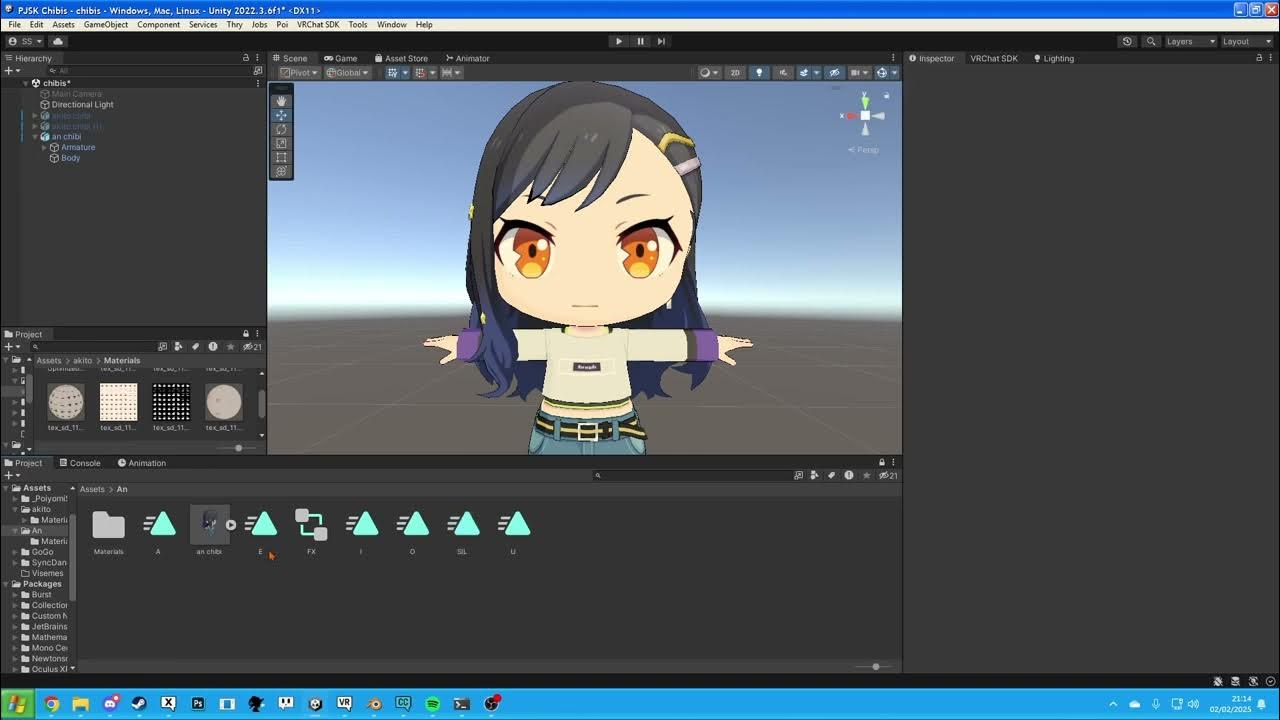How To Convert: Project Sekai SD/Chibi Models to VRChat - Part 2 (Unity) - YouTube