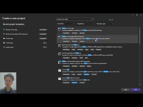 LAB TASK 1 DFP 40233 VISUAL BASIC PROGRAMMING - YouTube