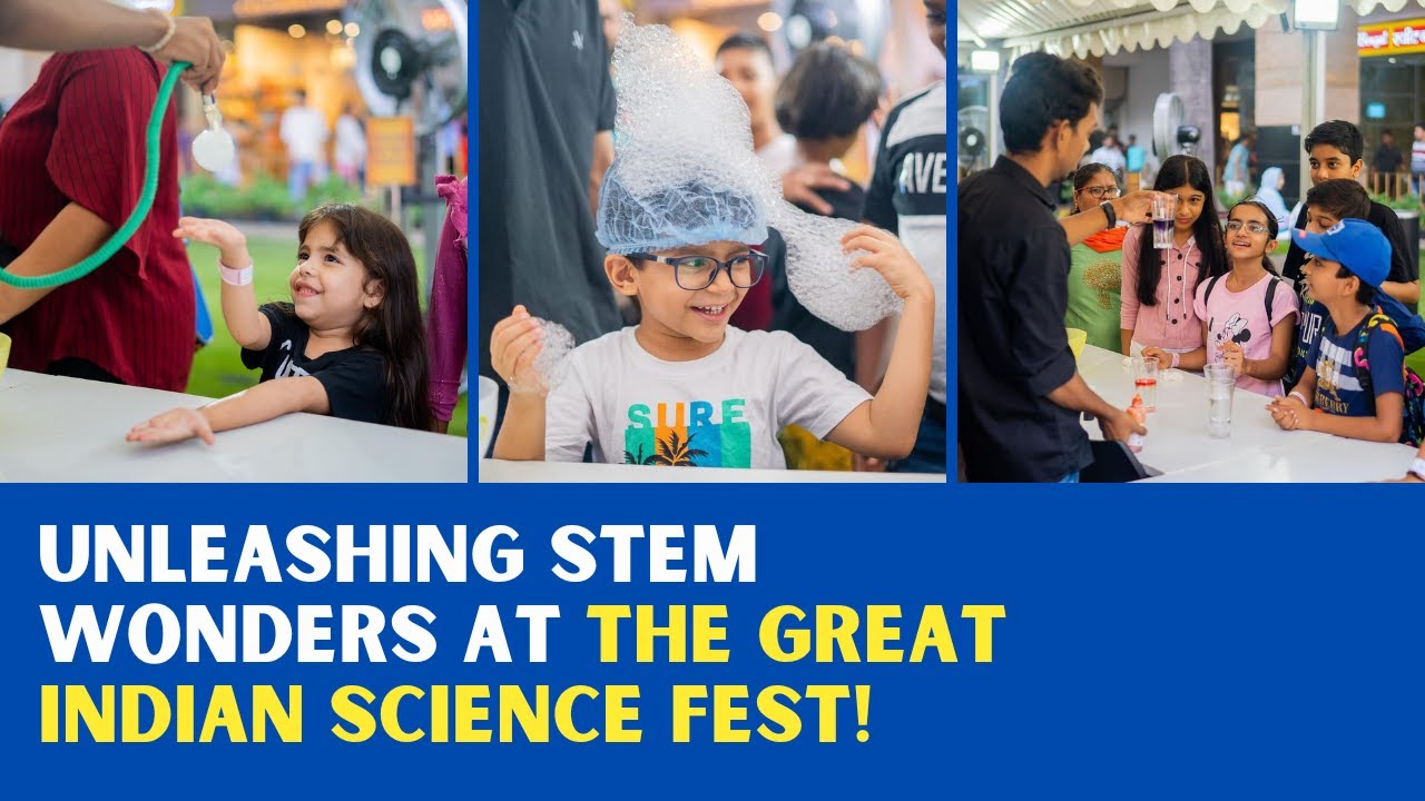 The Great Indian Science Fest #sciencefest #edutainment - YouTube