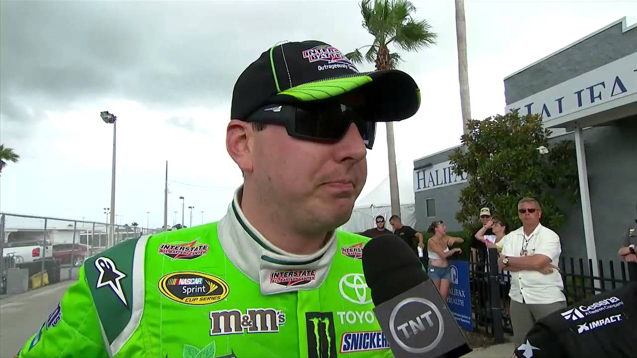Kahne spins, collects almost half the field - YouTube