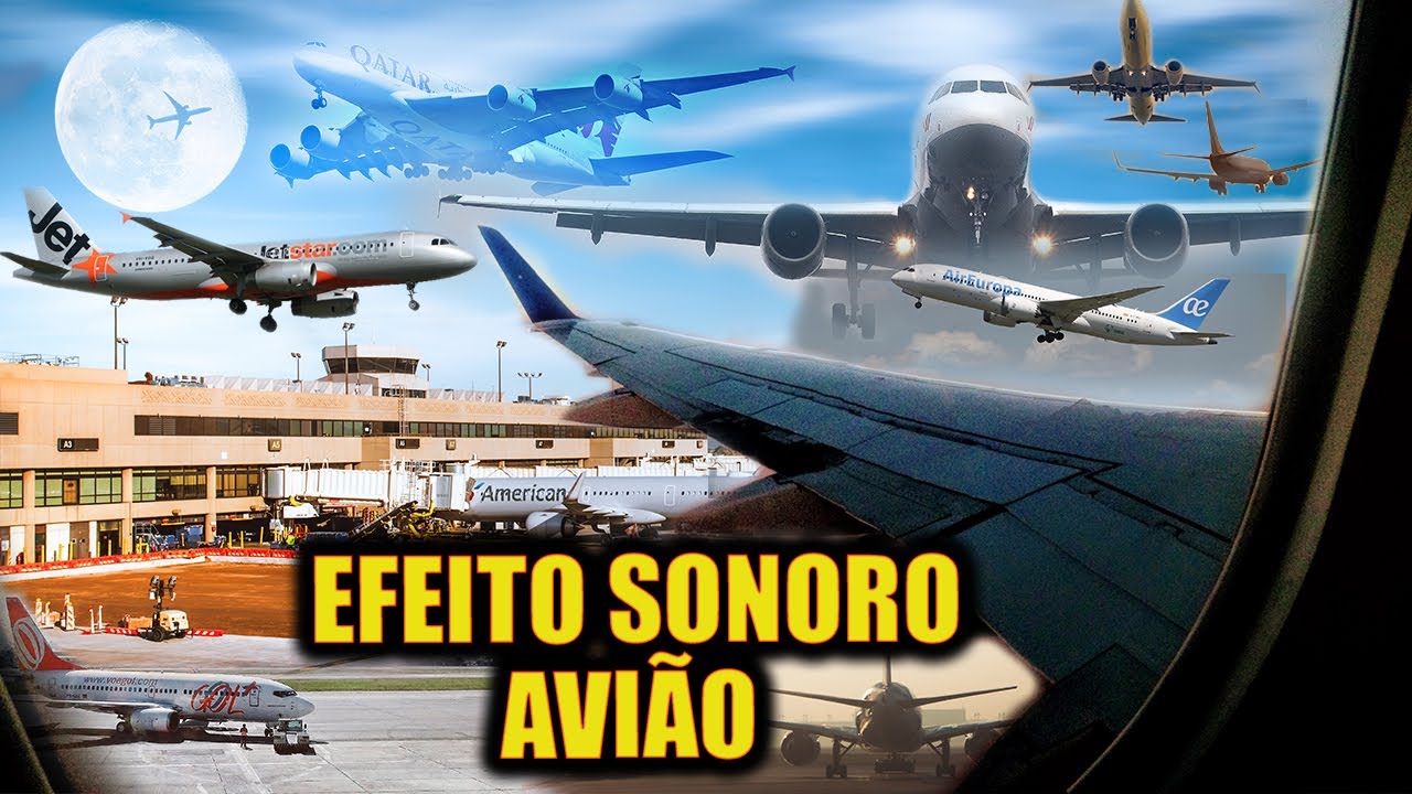 EFEITO SONORO AVIAO | SOM DE AVIAO | EFEITO SONORO GRATIS - fpr+x;wq - YouTube