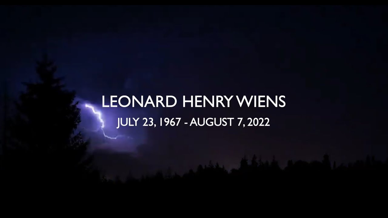 Celebration of Life | Leonard Henry Wiens - YouTube