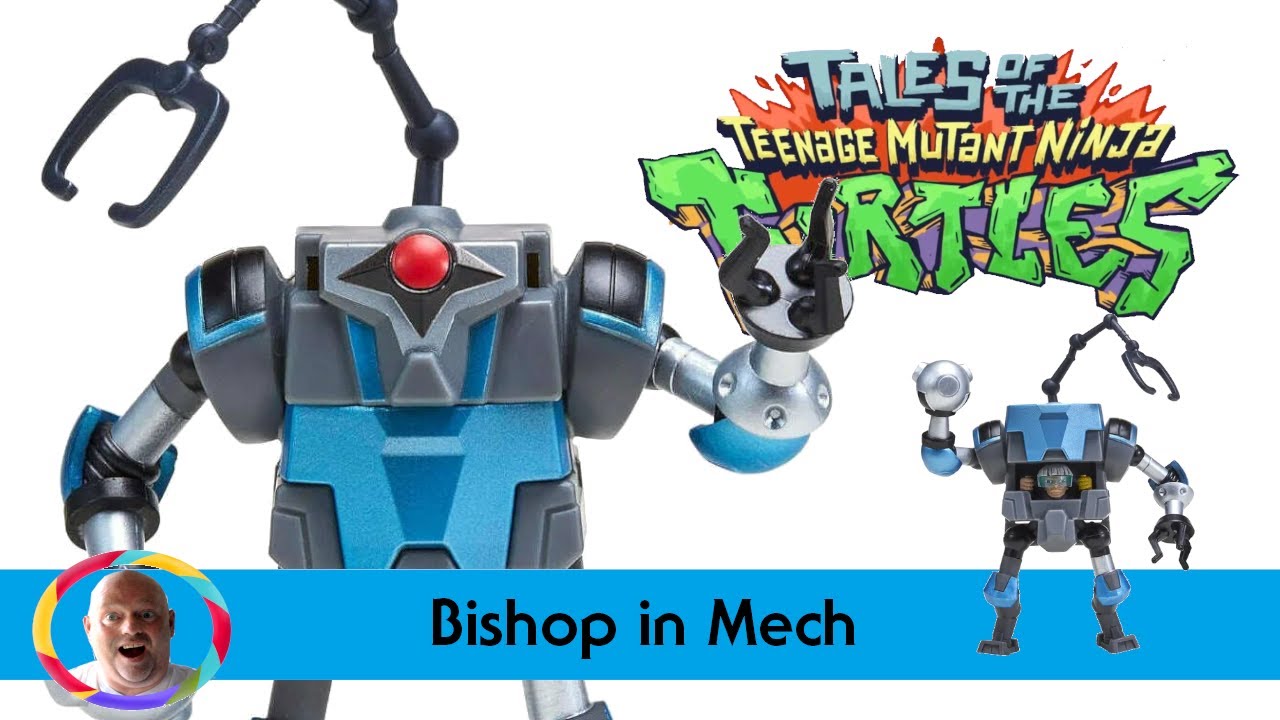 Tales of TMNT Bishop in Mech Figure Review - YouTube