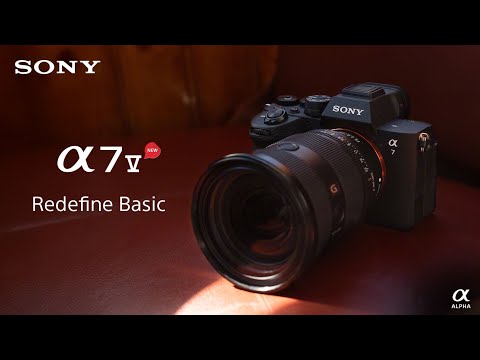 Introducing The All-New Sony α7 V Camera​