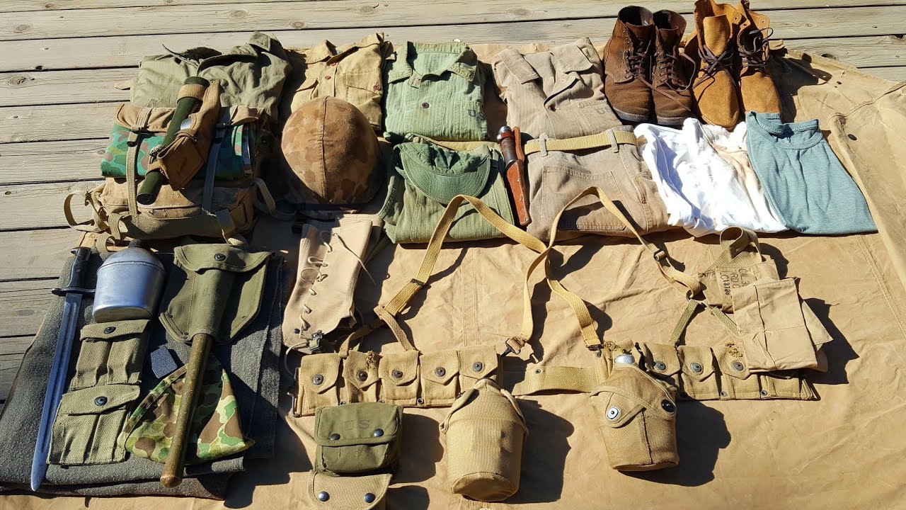 WW2 Marine Okinawa/Iwo Jima Impression (WIP) - YouTube