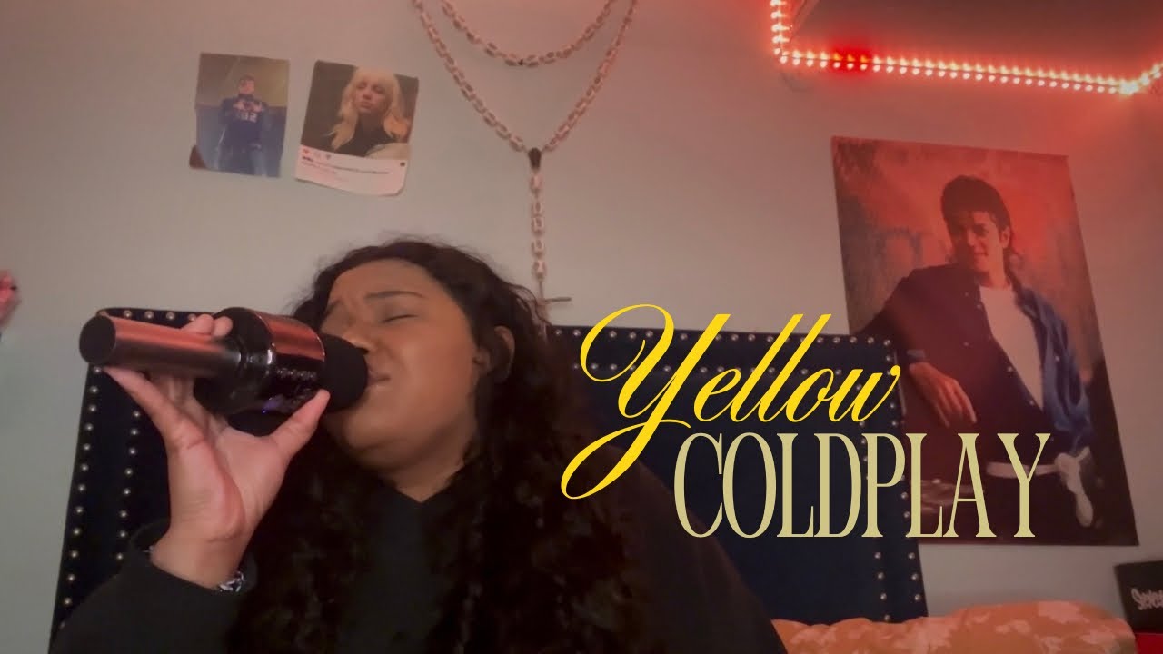 Yellow - Coldplay // Selena Maria (cover) *raspy* - YouTube