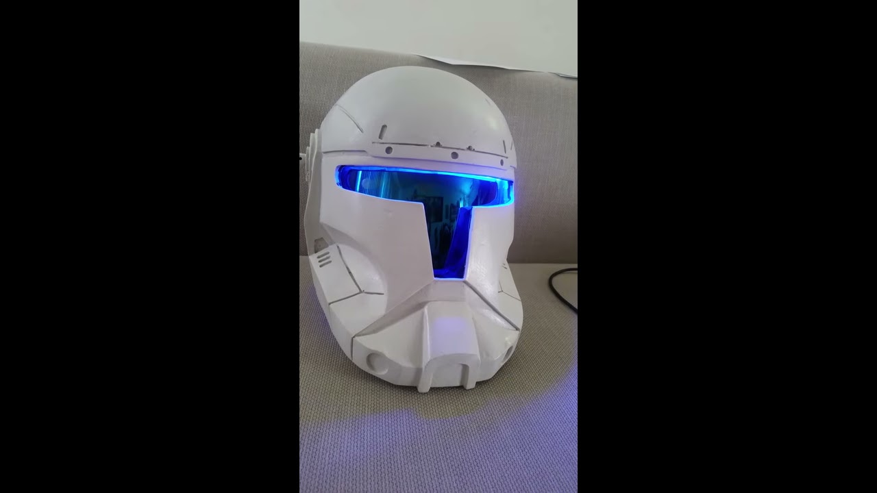 Republic Commando Helmet Visor - YouTube