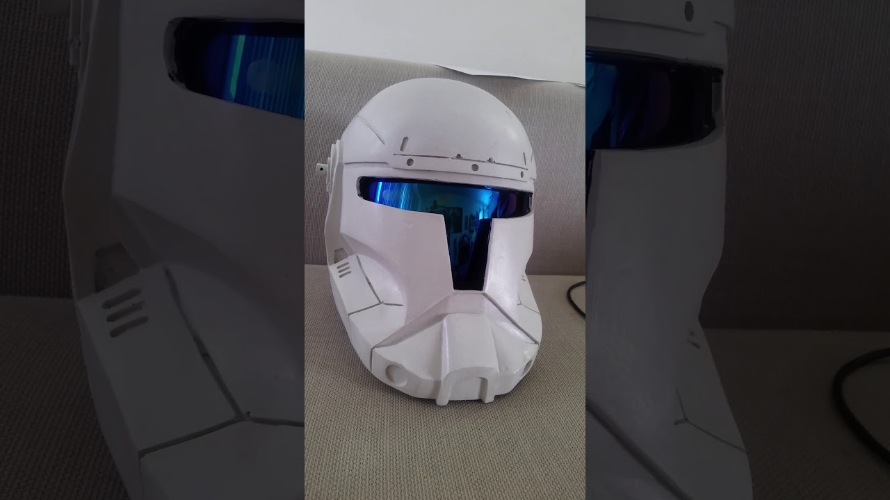 Republic Commando Helmet Visor - YouTube