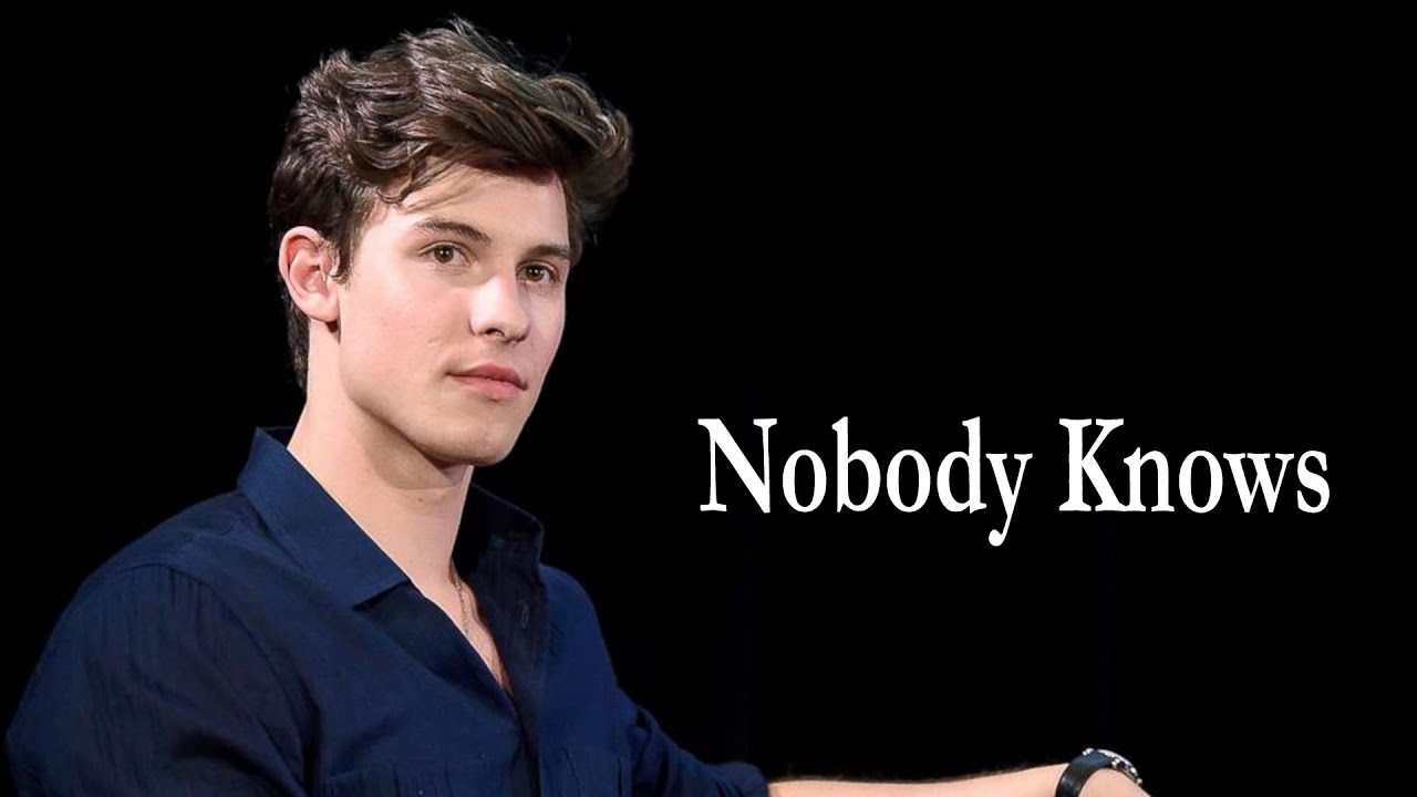 Shawn Mendes Nobody Knows Lyrics Youtube