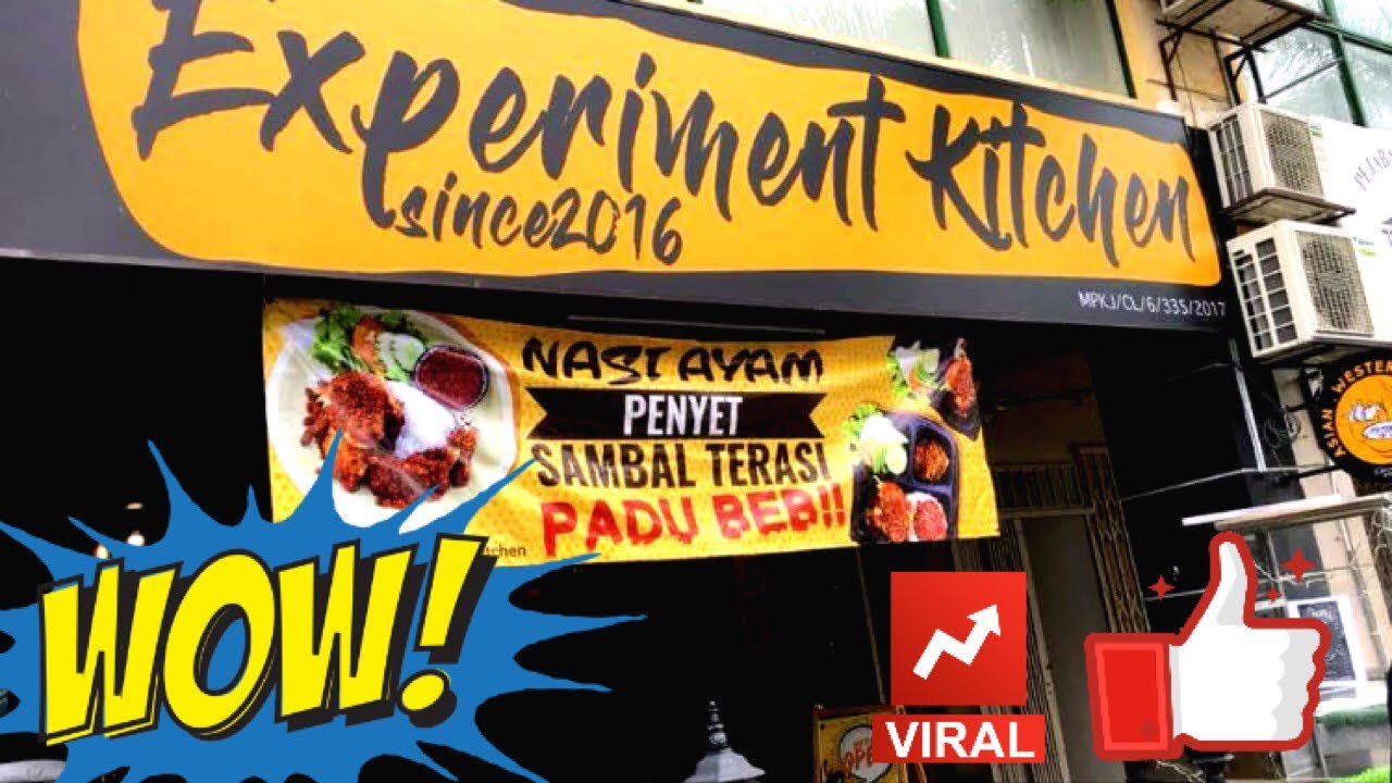 Experiment Kitchen, Makanan Asia & Barat Yang Sedap Berpatutan - YouTube