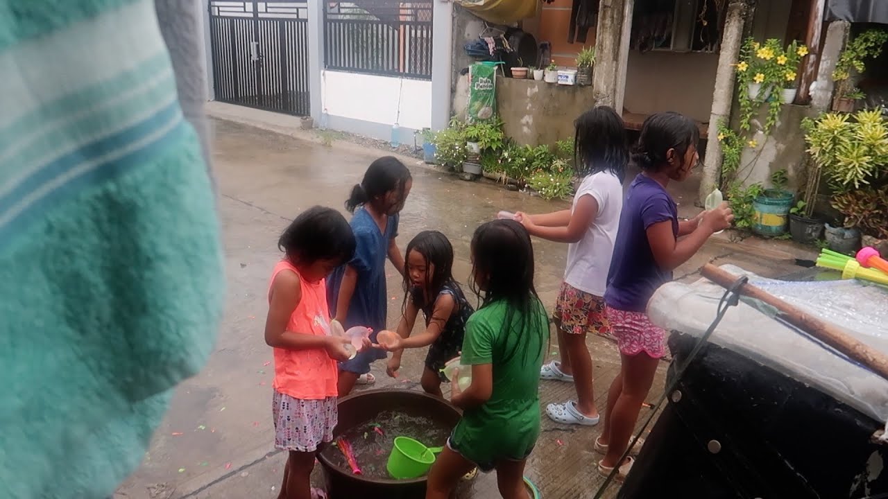 LIGO SA ULAN | FIRST TIME MALIGO SA ULAN NILA GEORGINA AT DELNA| Ohana ...