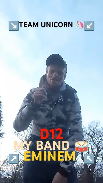 Team Unicorn 🦄 MY BAND 🥁 EMINEM 🔥 D12 🌍 RAP MUSIC 🎧 BIZZARE, SWIFT, KURNIVA, PROOF, SLIM SHADY ️ ...