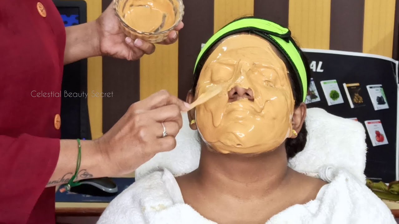 24 K Gold Facial Mask | Gold Bridal Facial Mask | Golden Glow | SP ...