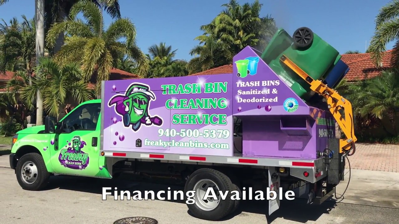 Trash Bin Cleaning Systems - YouTube