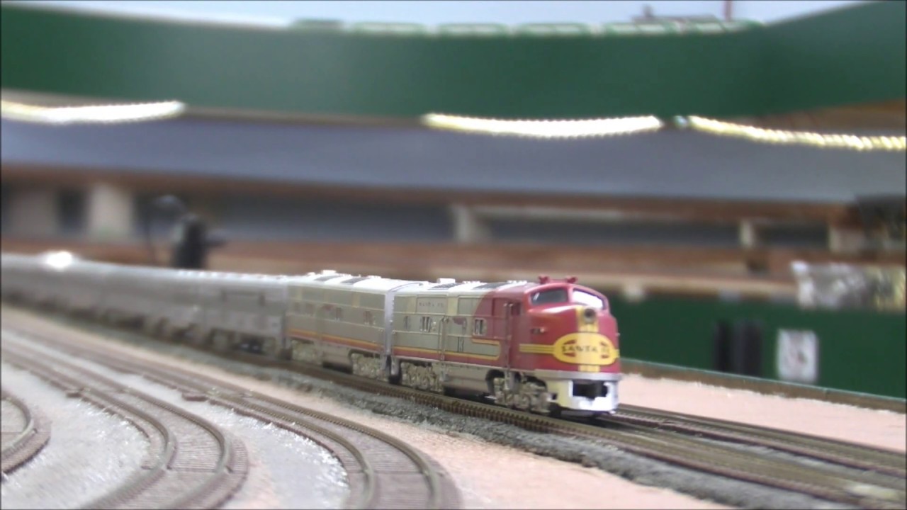 "MY N-SCALE TRAINS": NEW PASSENGER TRAINS ON PRR N : - YouTube