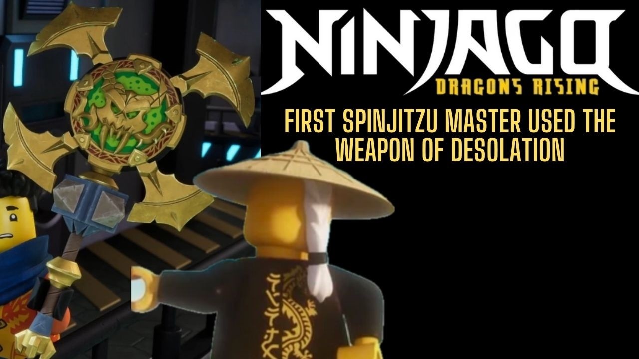 Ninjago Dragons Rising Season 4 First Spinjitzu Master Used The Weapon ...