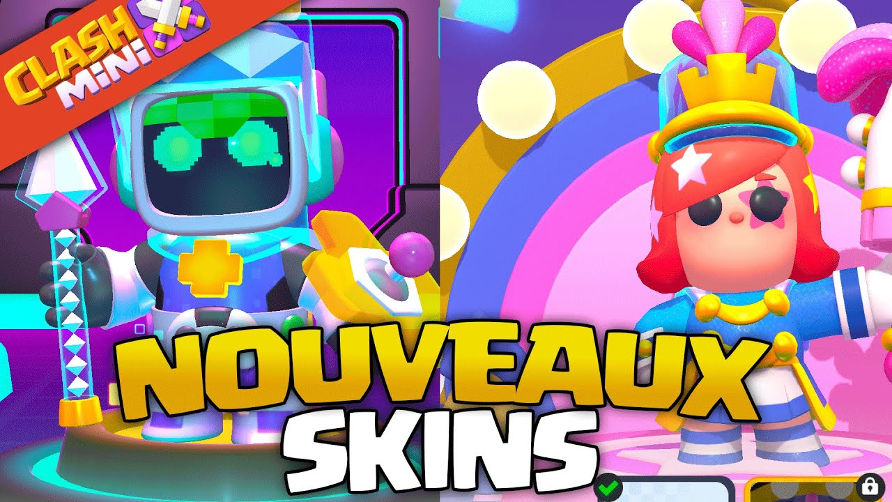 DEUX nouveaux SKINS EPIQUES (et très chers) sur Clash Mini ! - YouTube
