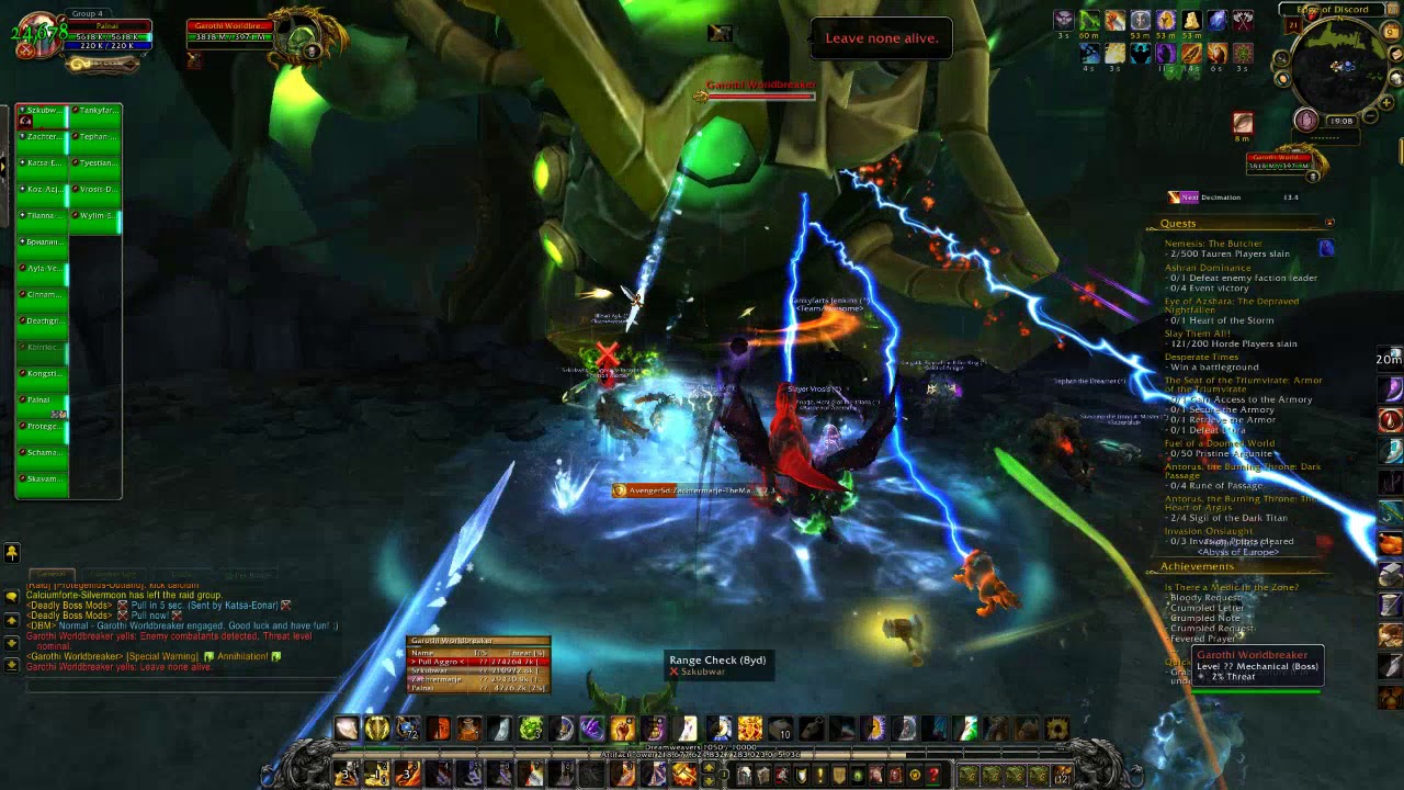 World of Warcraft: Legion part 922 - Antorus - YouTube