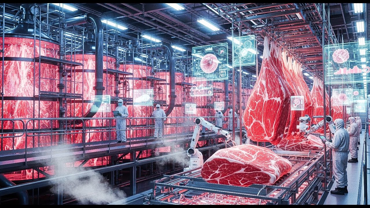 Inside The Lab Meat Factory: How Scientists Grow Real Meat Without ...