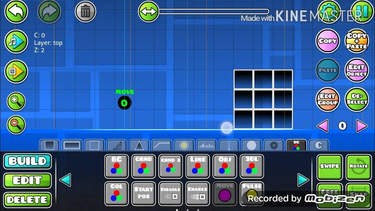 How to move Objects in Geometry Dash /tutorial #1 - YouTube