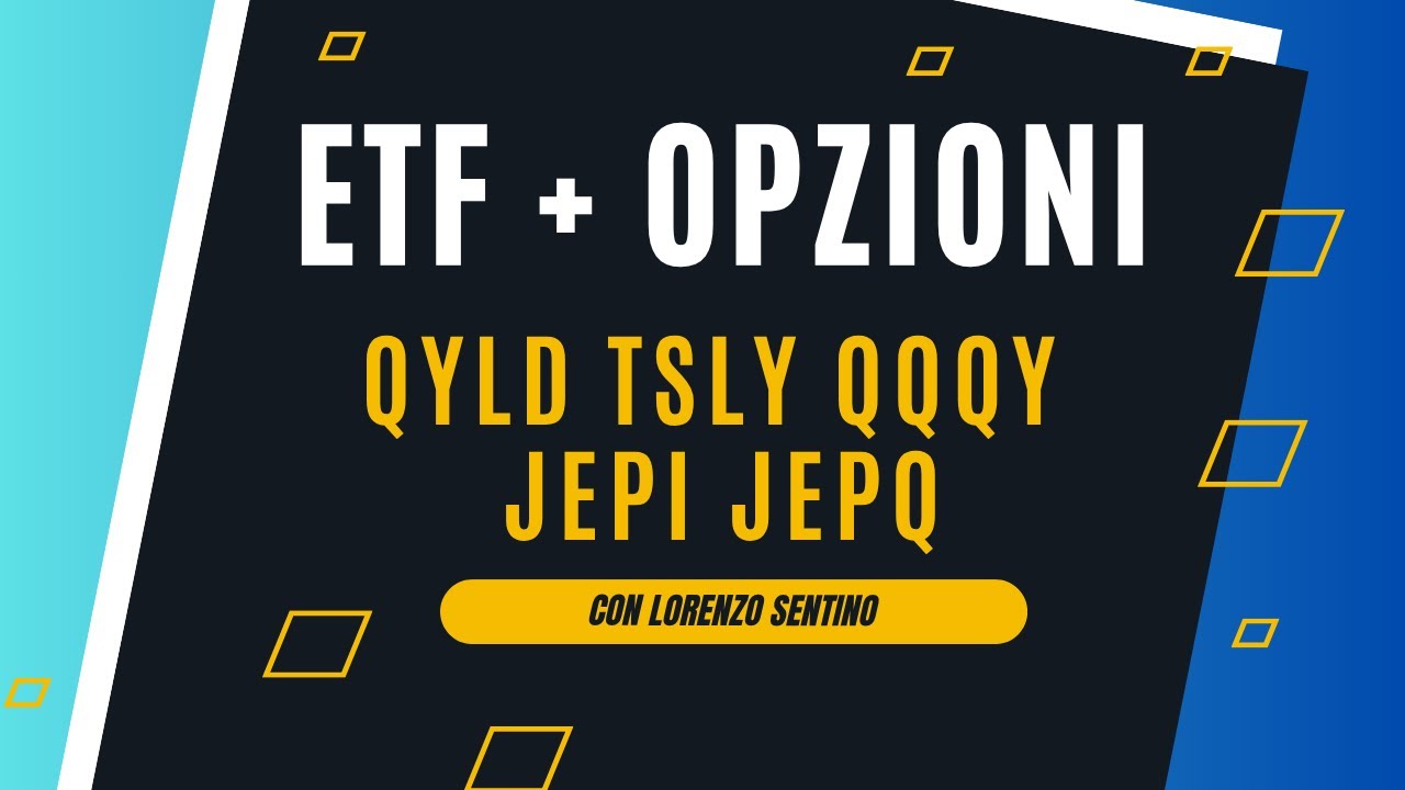 ETF a reddito mensile QYLD QQQY TSLY JEPI JEPQ | osservazioni, guadagni e rischi - YouTube