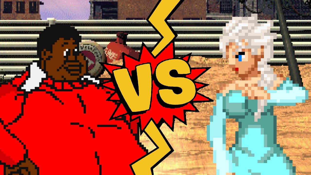 M.U.G.E.N Battles | Fat Albert vs Elsa | Fat Albert and the Cosby Kids ...