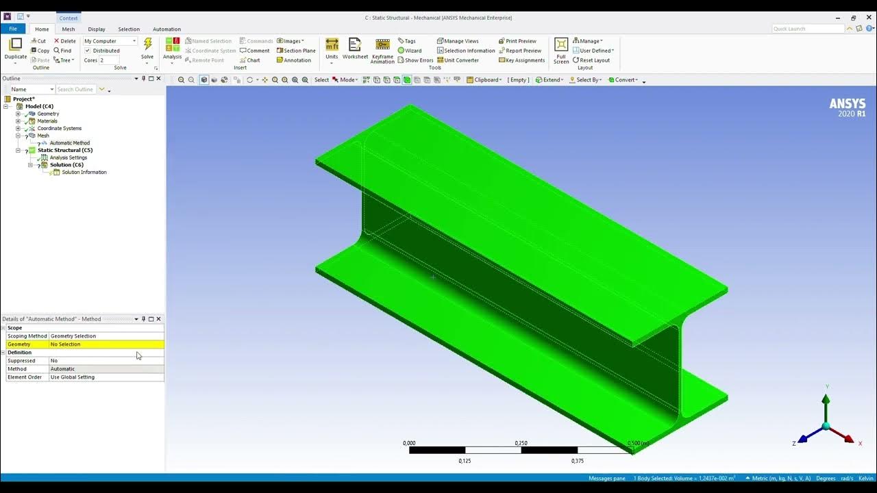Modal Analysis - Ansys Workbench - YouTube