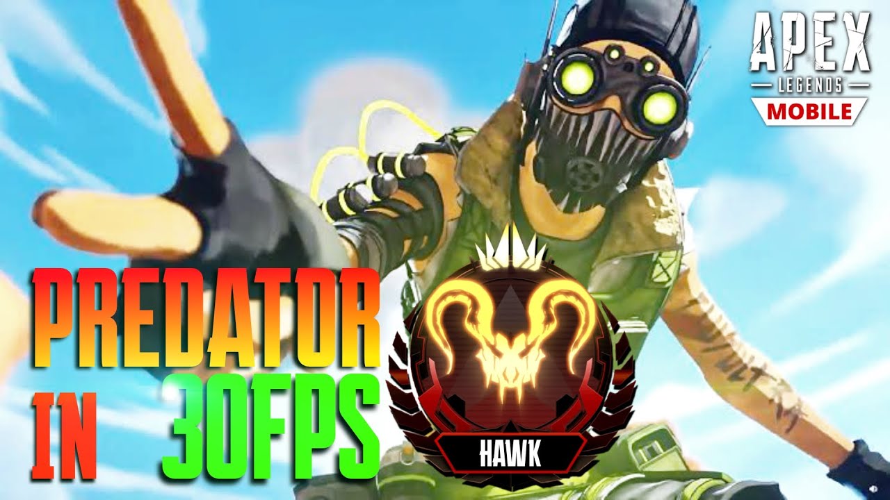ROAD TO PREDATOR in 30FPS | APEX LEGENDS MOBILE INDIA - YouTube