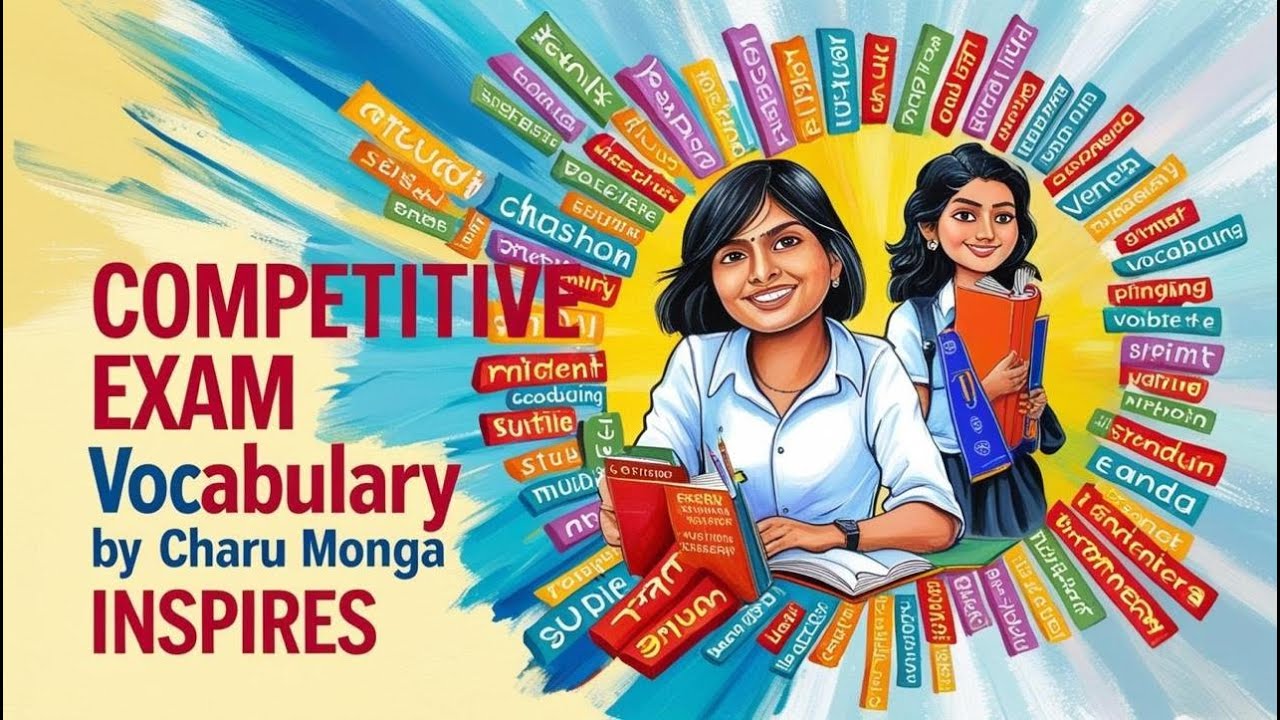 Competitive Exam Vocabulary Words You Need to Know#youtube #banking # ...
