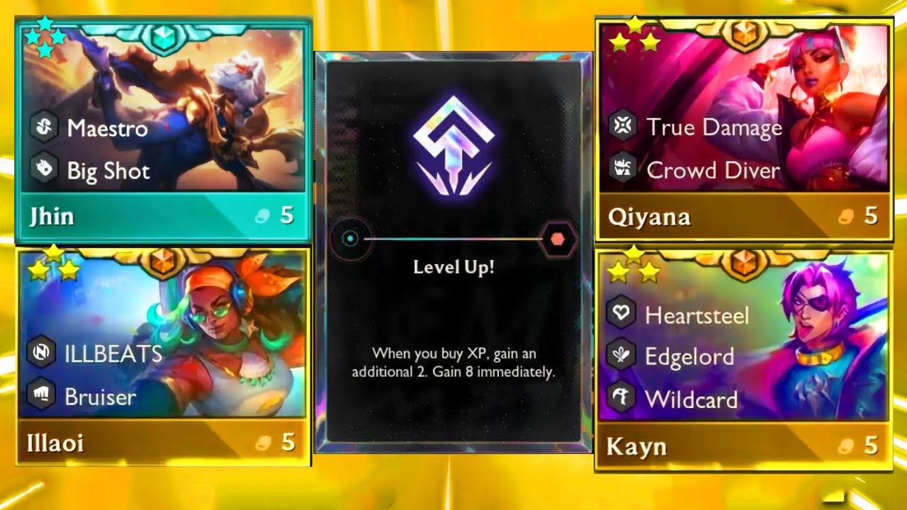 LEVEL UP 2-1 ft 10 HEARTSTEEL | TFT Set 10 - YouTube