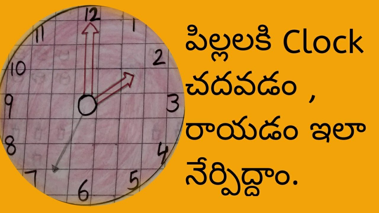 Learn to Tell Time | Telling the Time Practice For Children || What's ...