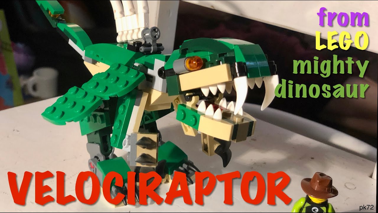 🦖 #lego VELOCIRAPTOR from dinosaur - Из динозавра собираю ВЕЛОЦИРАПТОРА ...