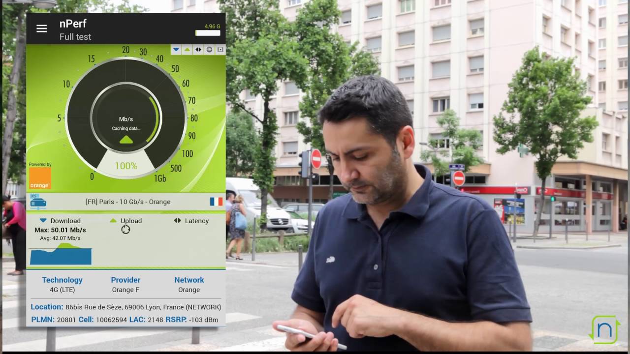 Application nPerf - YouTube