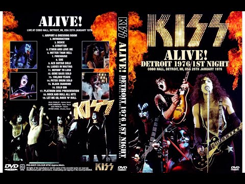 Kiss - 1976-01-25 - Cobo Hall, Detroit MI, USA (VHS RIP)