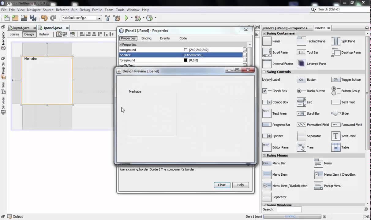 Java Swing 2 : Jpanel - YouTube