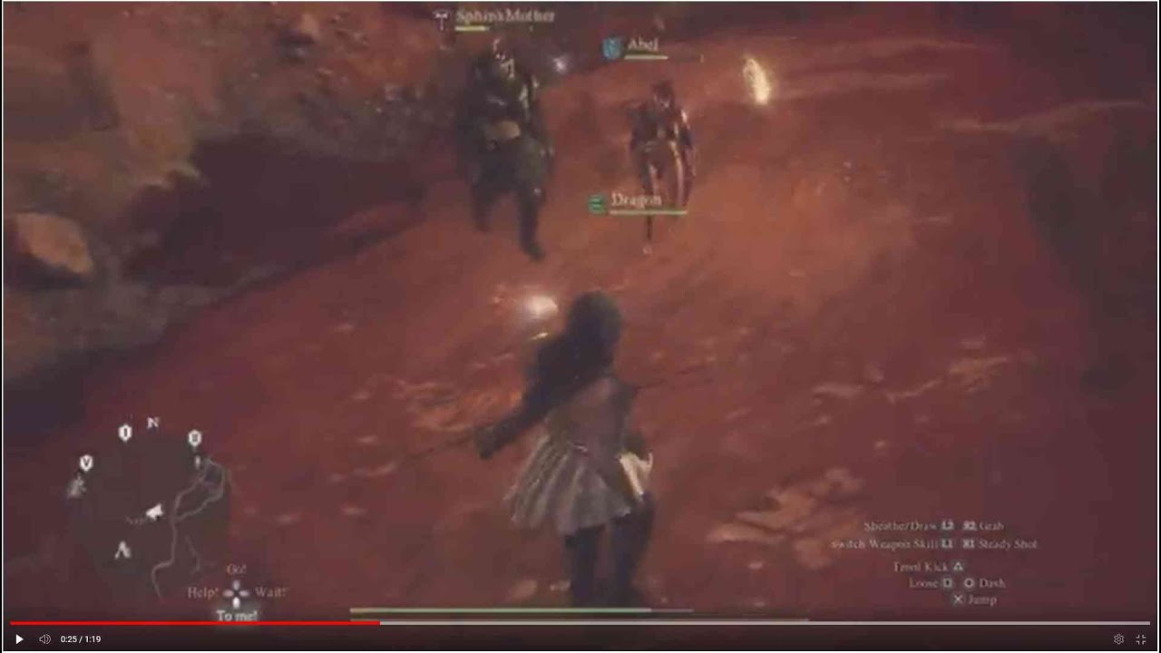 Dragon's Dogma 2 - pawn stuck underground (clipping glitch) - YouTube