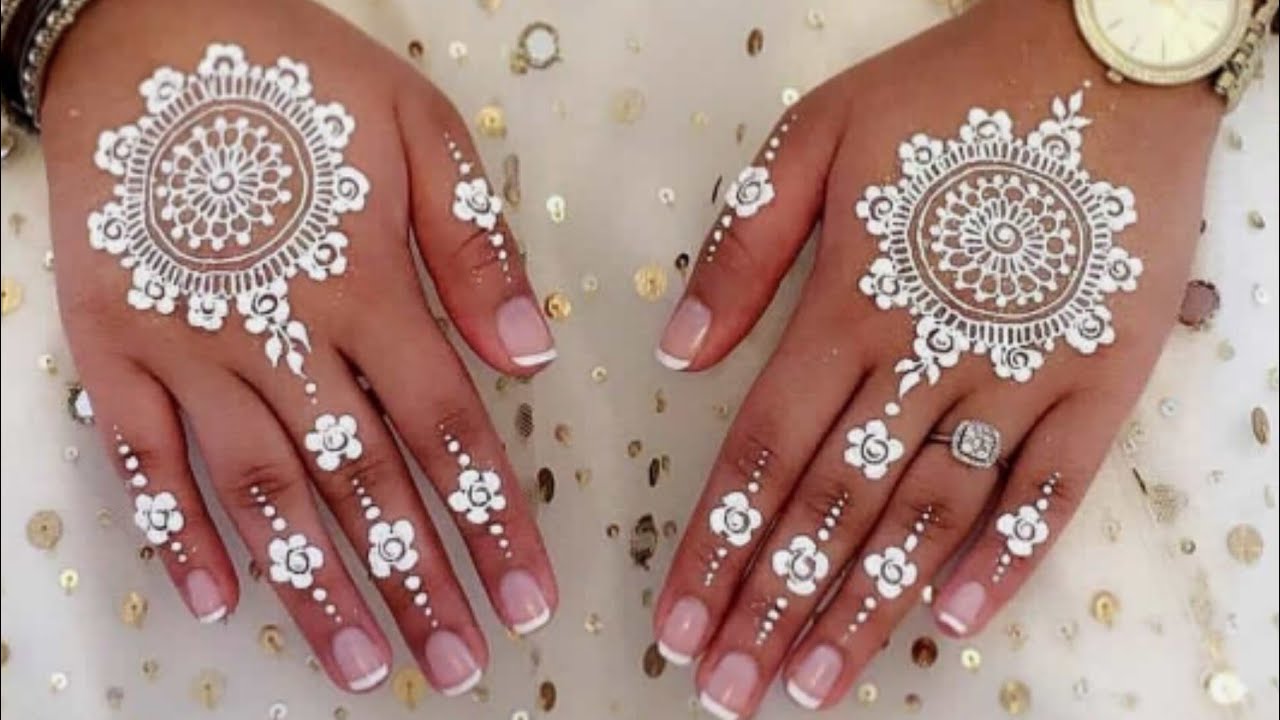 most elegant attractive mehandi design for Eid | very beautiful mandala ...