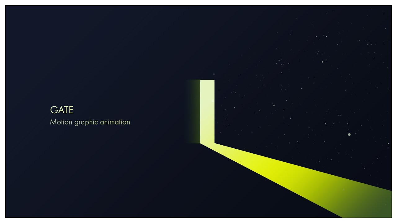 [Motion Graphic] GATE - YouTube