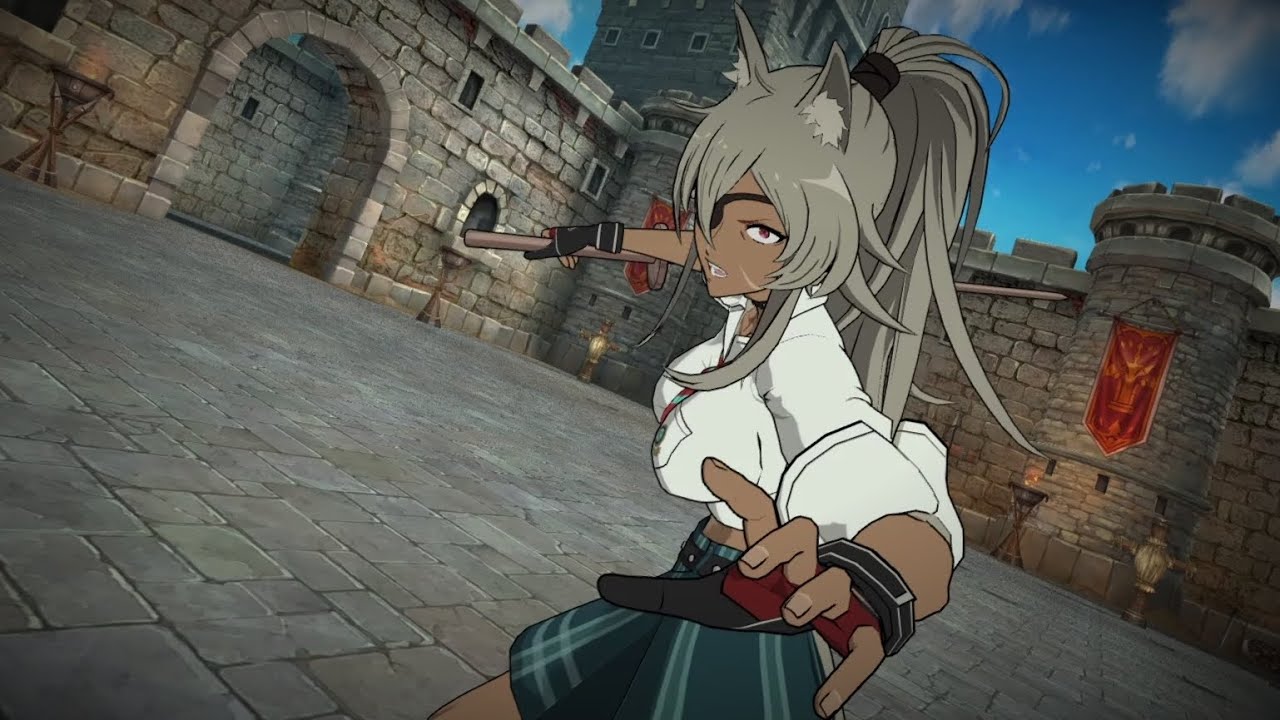 Ghislaine Dedoldia Skills - Deliquent Student Outfit 4K - YouTube