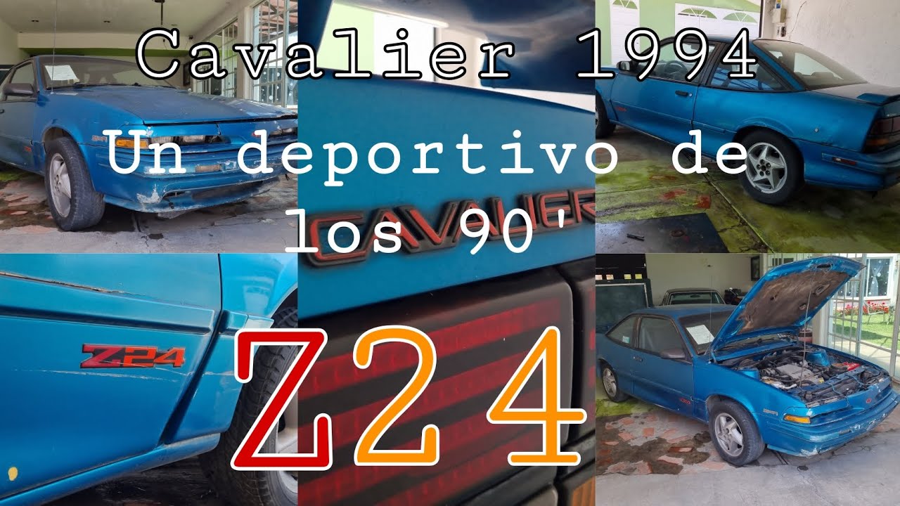 Cavalier Z24 1994, segunda generación un muy buen deportivo - YouTube