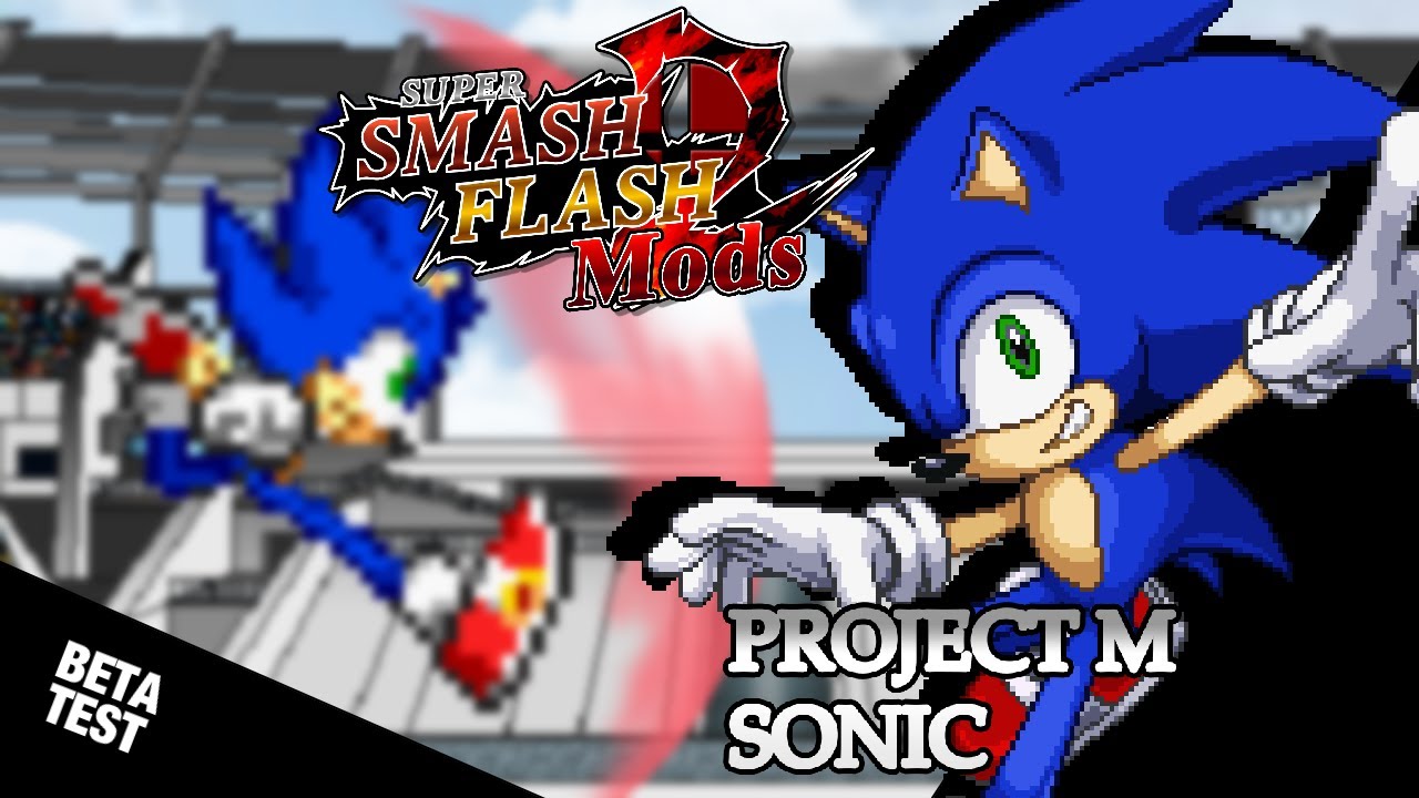 SSF2 Mods Showcase: Playtesting Project M Sonic! - YouTube