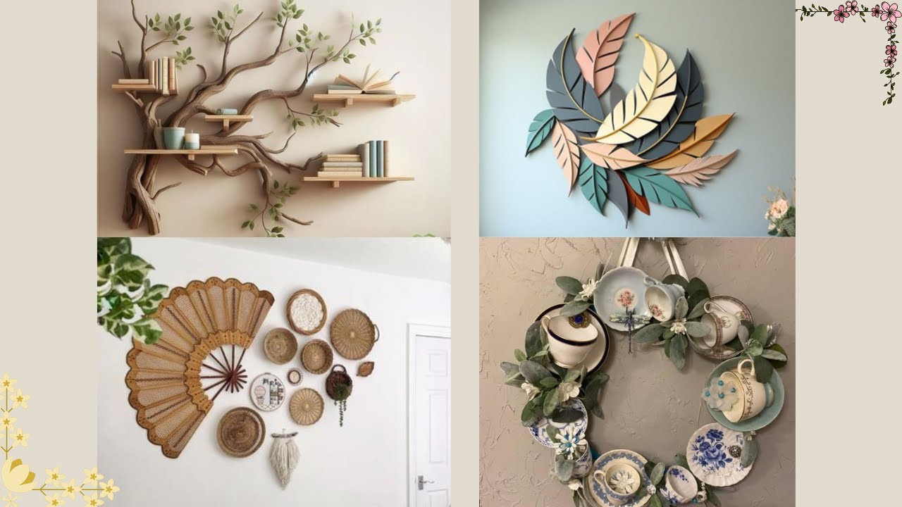 6 Wall decor ideas to be the focal point of your home - YouTube