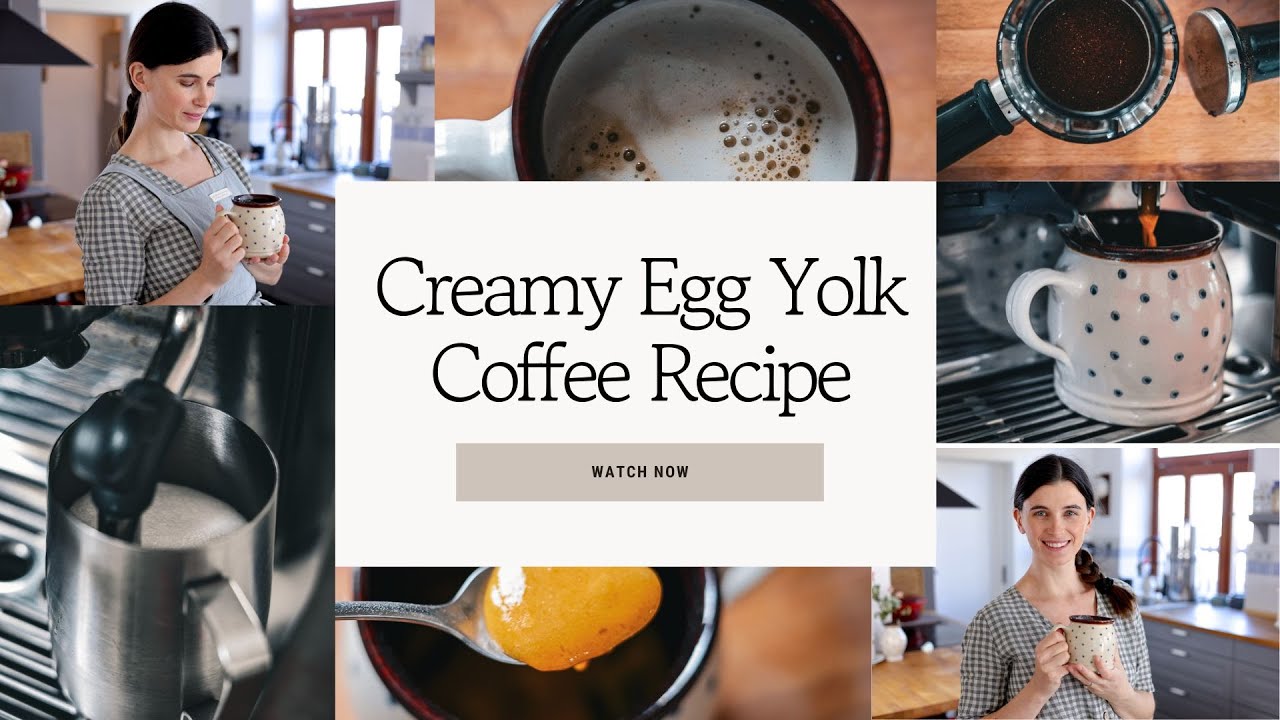 This egg yolk coffee changed my energy completely - YouTube