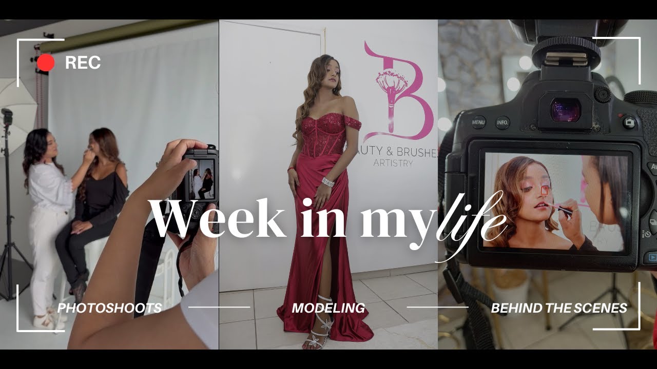 A Week in My Life as a Model 💄📸Model Diaries - YouTube