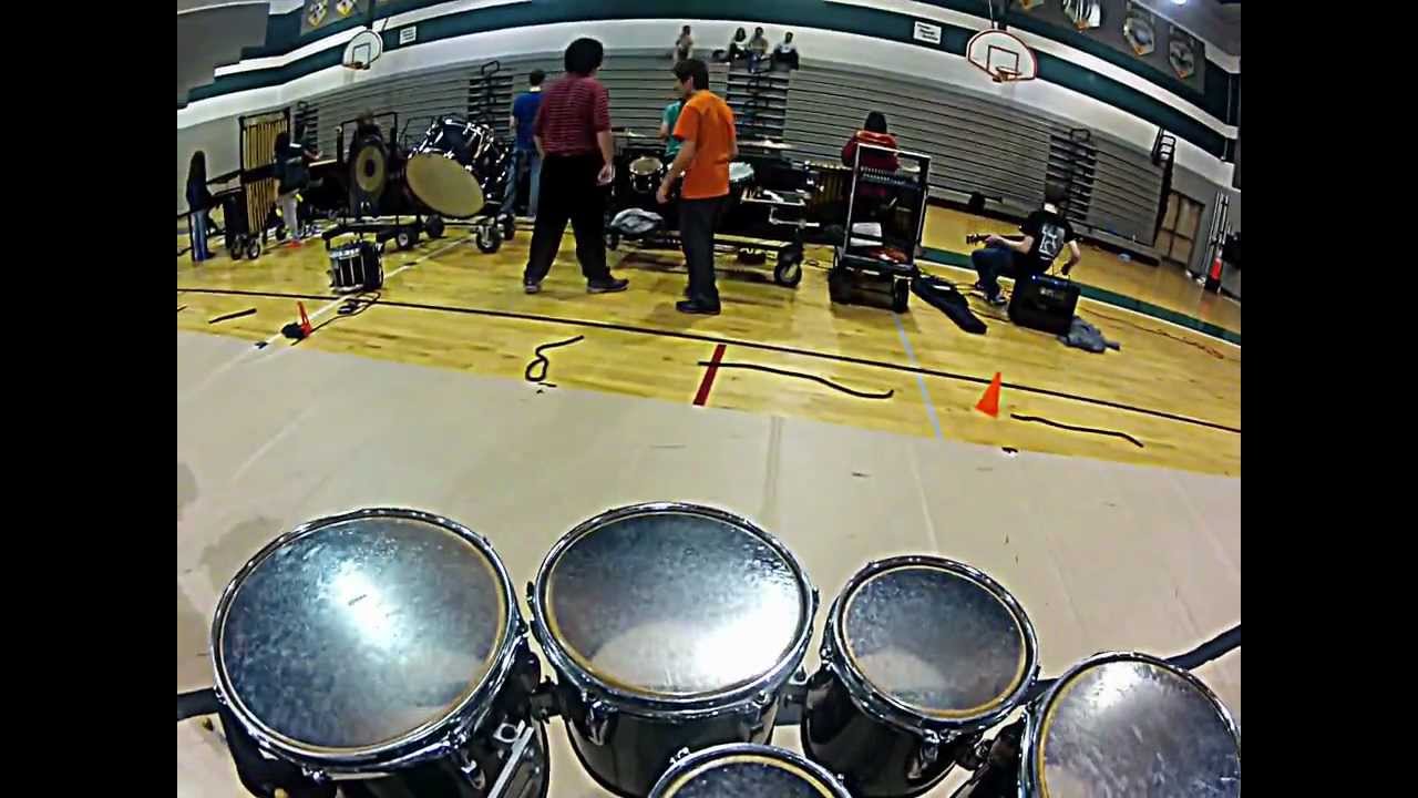 CHS Indoor Percussion 2013 Tenor Cam - YouTube