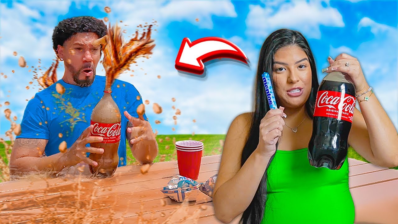 EXPLODING SODA Prank On Husband! *HILARIOUS* - YouTube